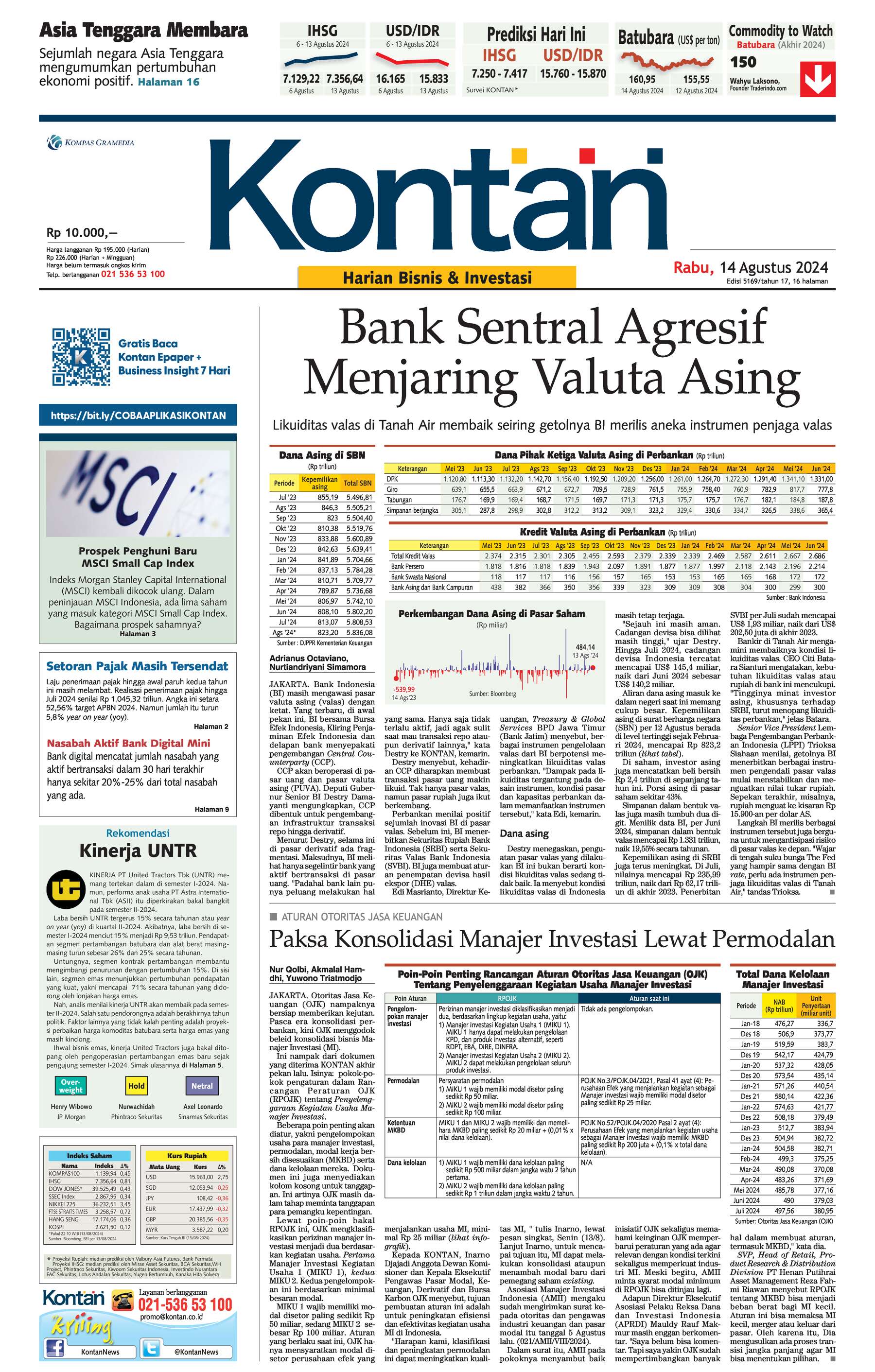 Kontan ePaper - Berita Ekonomi dan Bisnis Terkini Indonesia