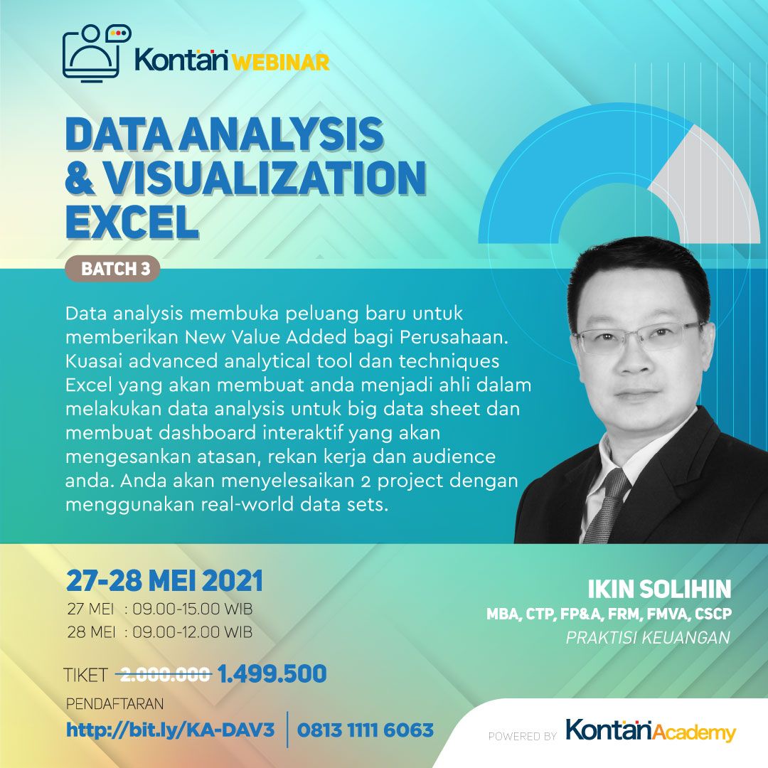 Data Analysis Visualization With Excel Batch 3
