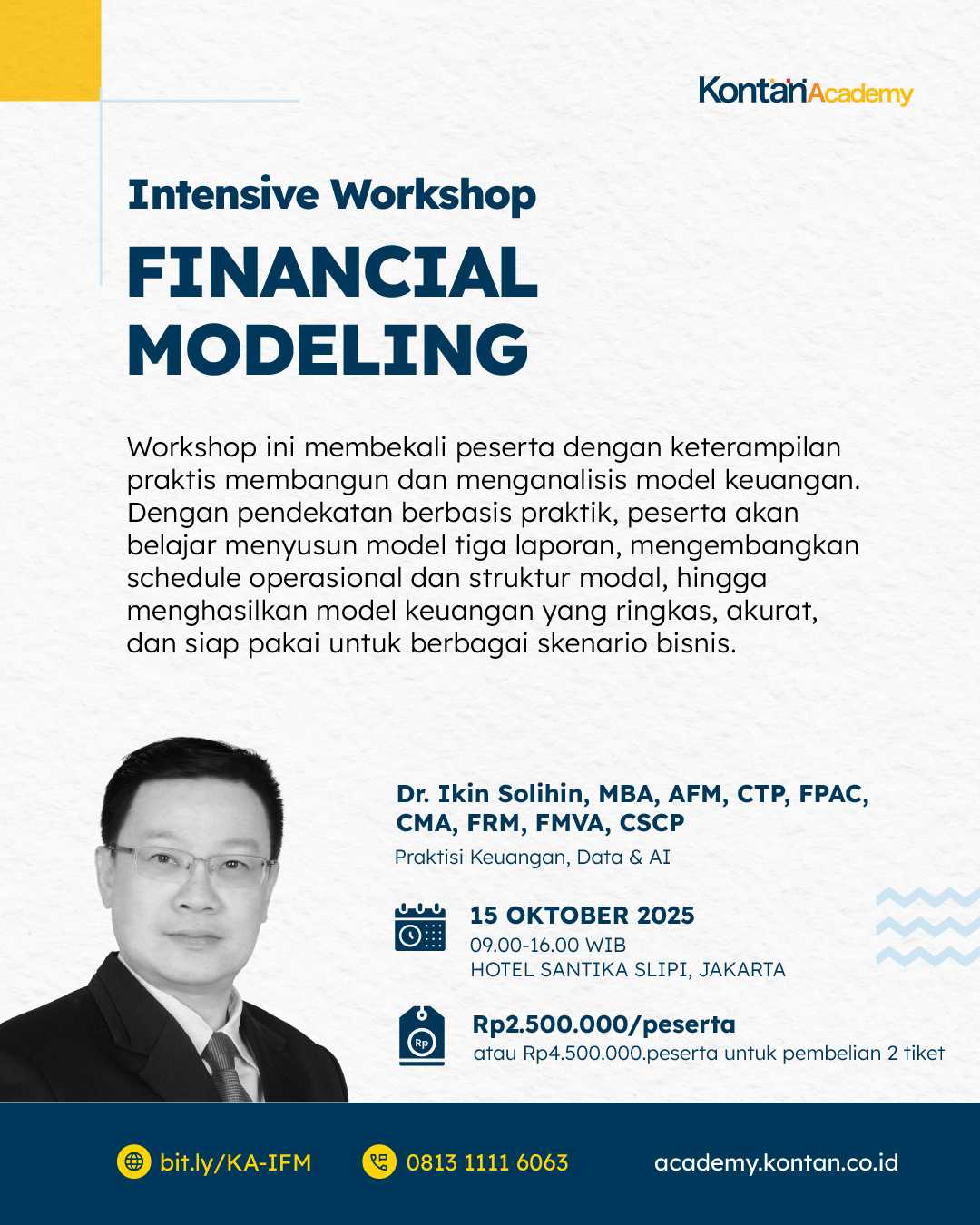 [Intensive Workshop] Financial Modeling